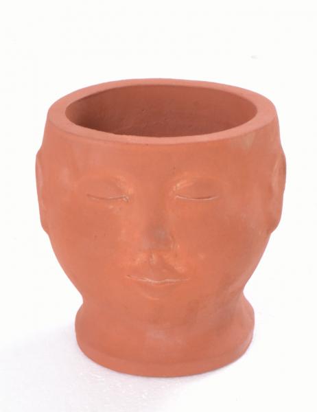Terracotta Small Head Pot | Ancient Mariner Furniture