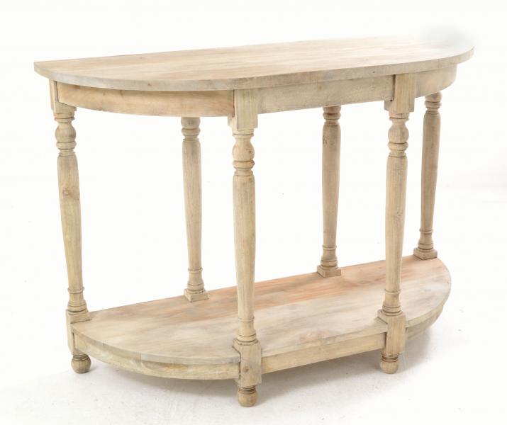 Demilune Small Console Table | Ancient Mariner Furniture