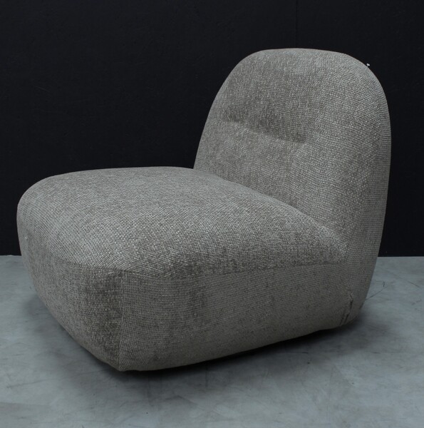 Sienna Oversized Swivel Chair in Boucle Stone * | Ancient Mariner Furniture