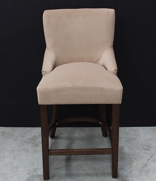 Scott Bar Stool in Velvet Hazelnut | Ancient Mariner Furniture