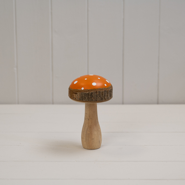 Orange Wooden Toadstool | Scarthingwell