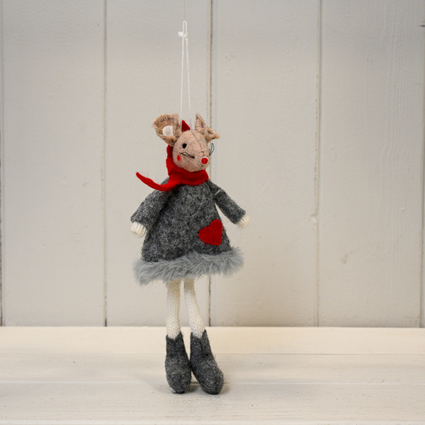 Fabric Mouse (16cm) | Satchville
