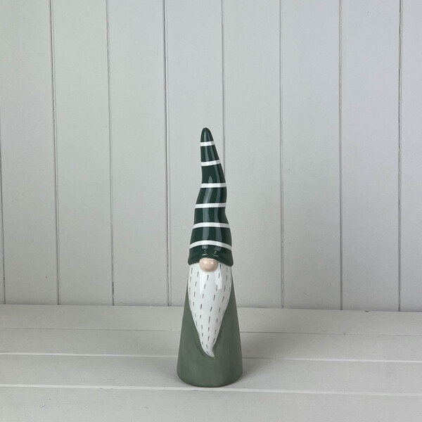 Light Green/White Ceramic Gonk Decoration L7.8xD8.1xH29.5cm Weight-393g ...